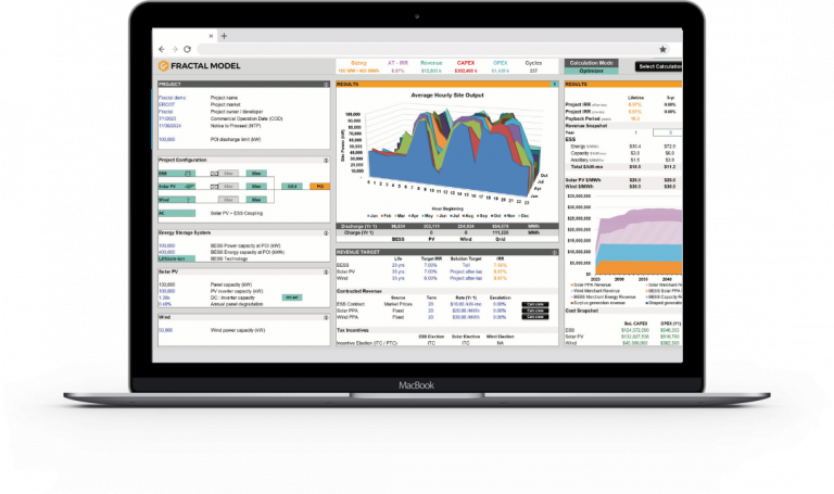 Energy Storage Financial Model - Fractal Energy Storage Consultants